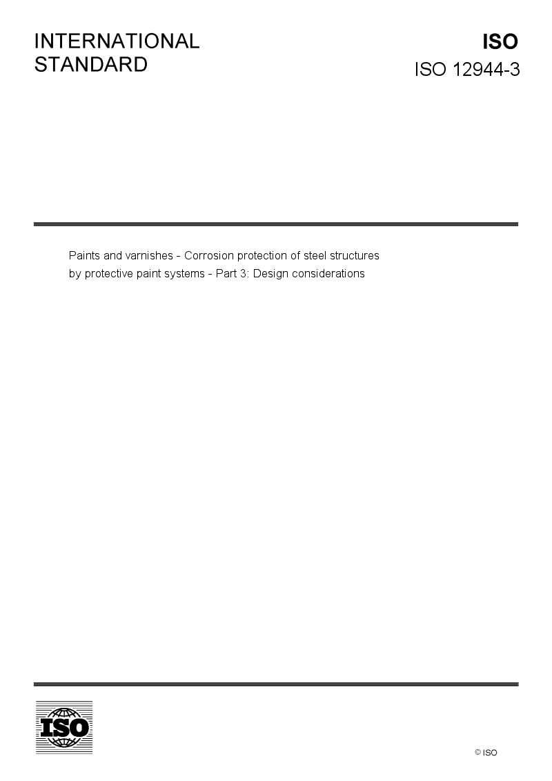 ISO 12944-3:2017 - Technické normy