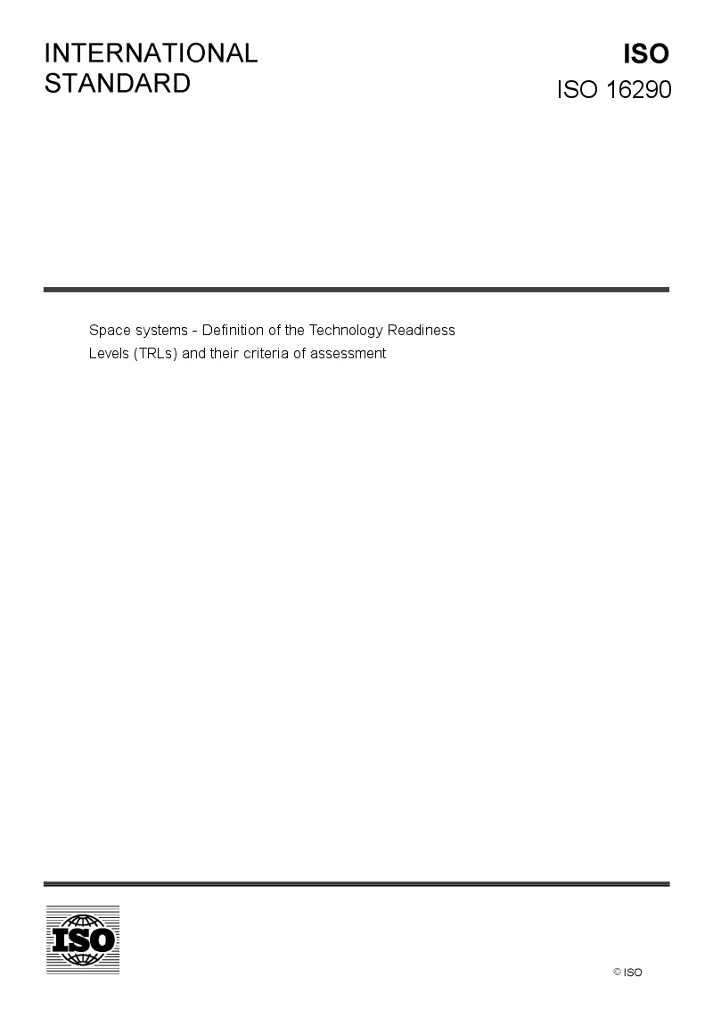 ISO 16290:2013 - Technické normy