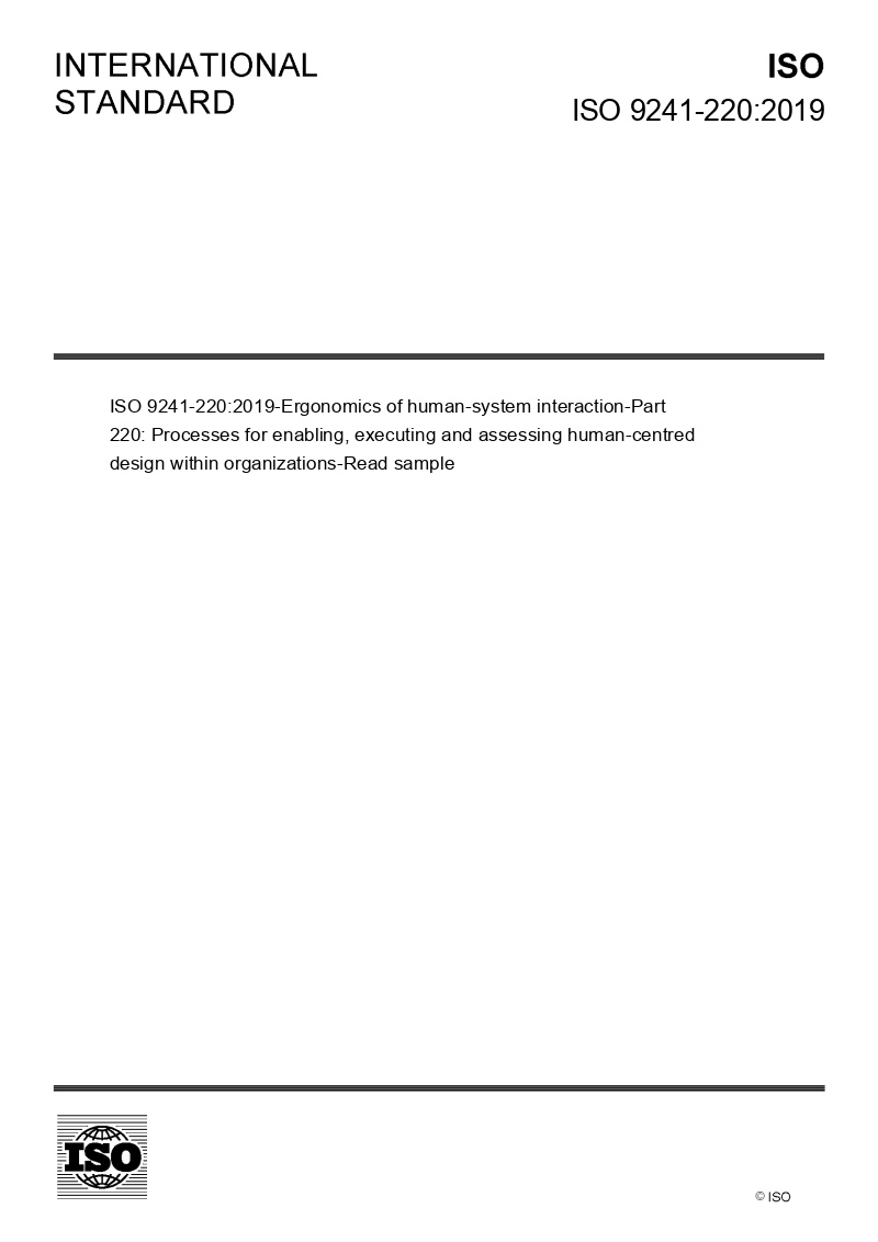ISO 9241-220:2019