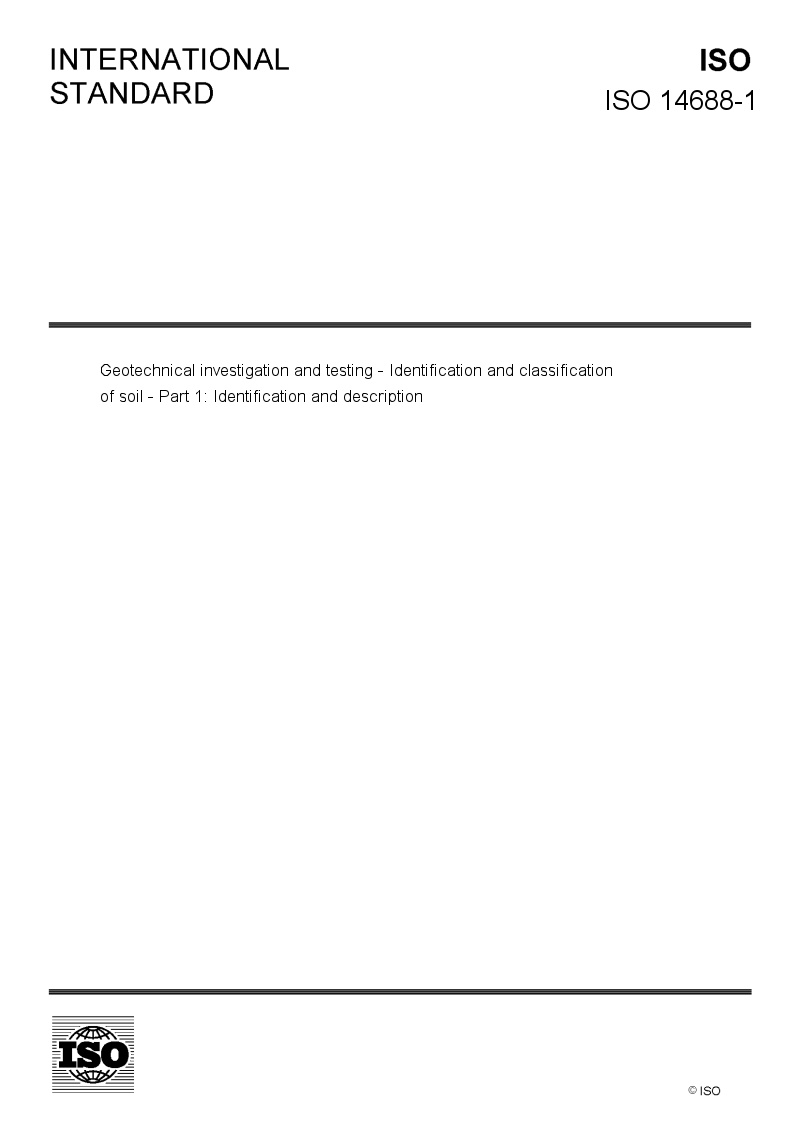 ISO 14688-1 - Technické normy