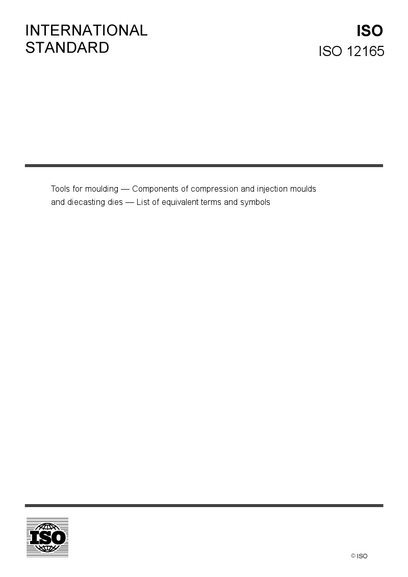 ISO 12165 - Technické normy