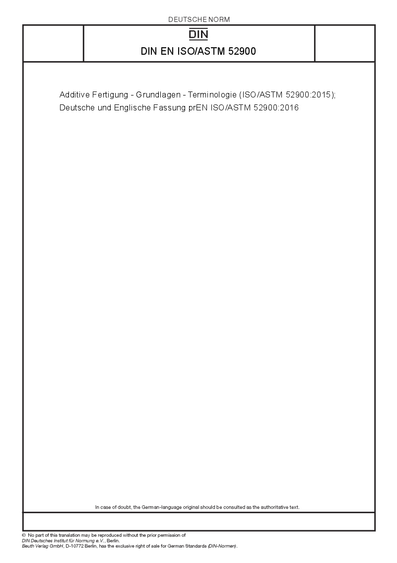 DIN EN ISO/ASTM 52900