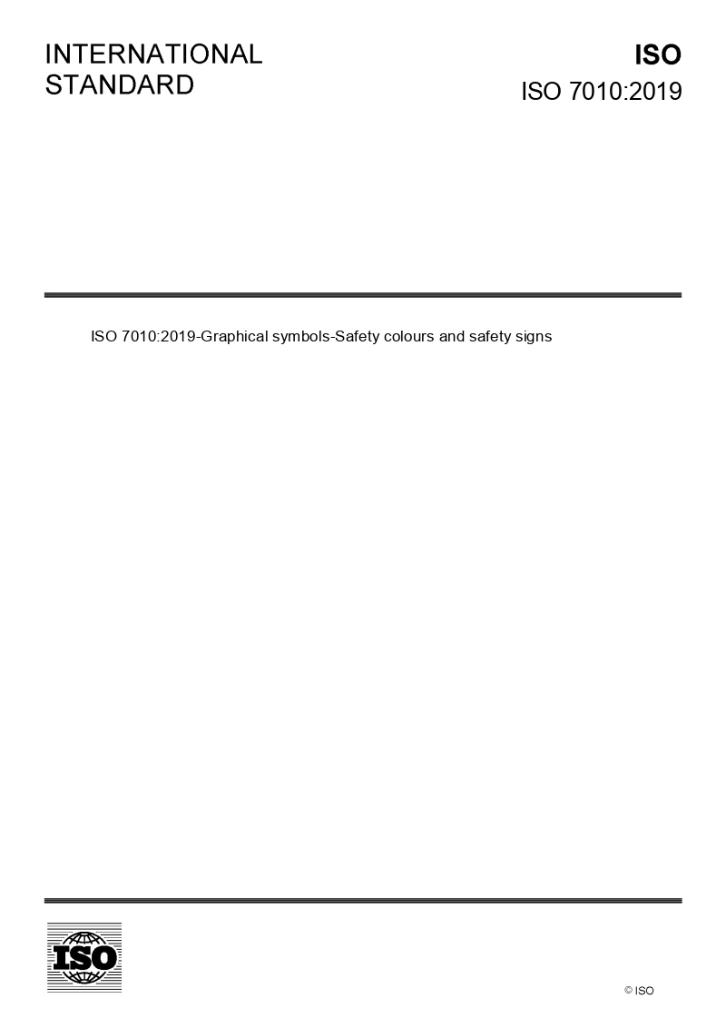ISO 7010:2019