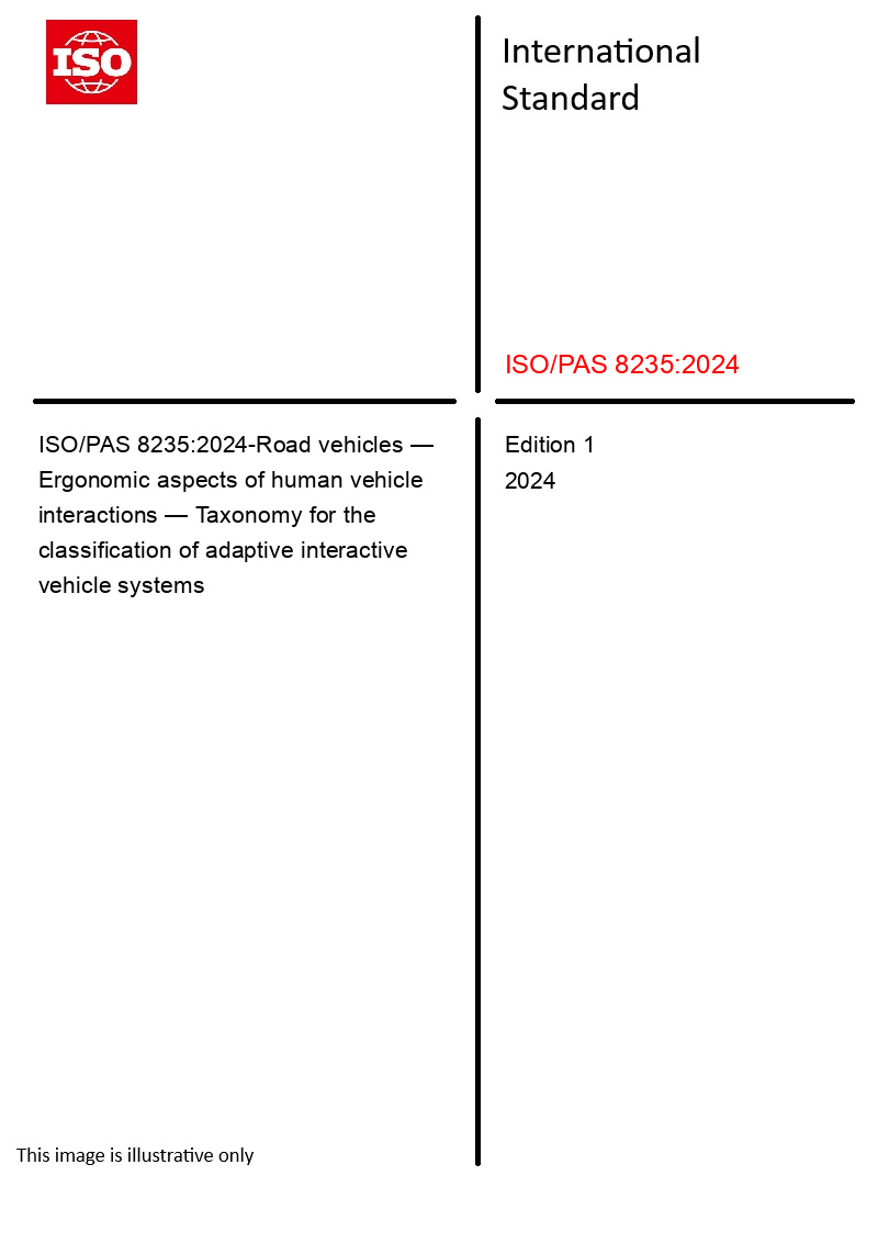 ISO/PAS 8235:2024