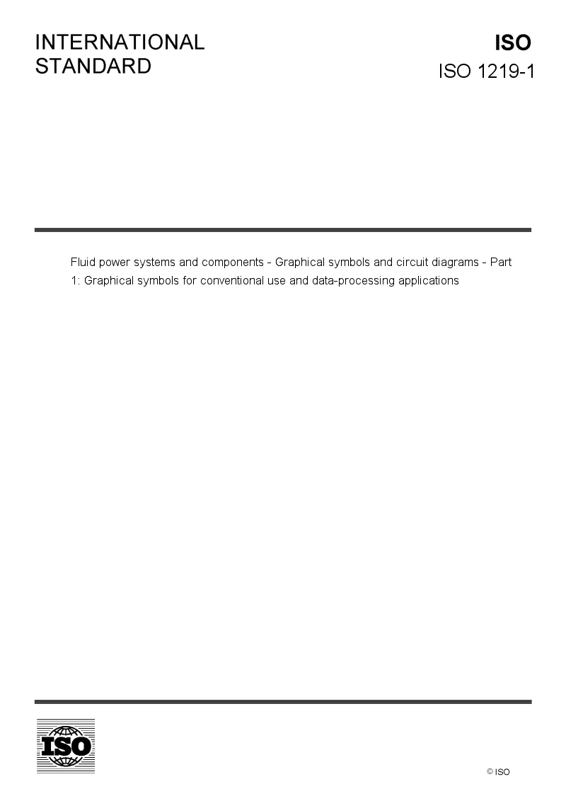 ISO 1219-1 - Technické normy