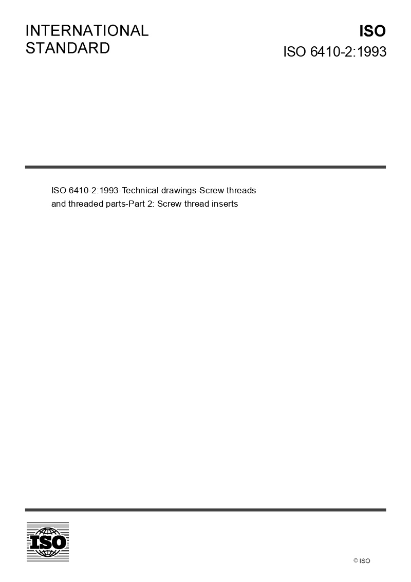 ISO 6410-2:1993 - Technické normy