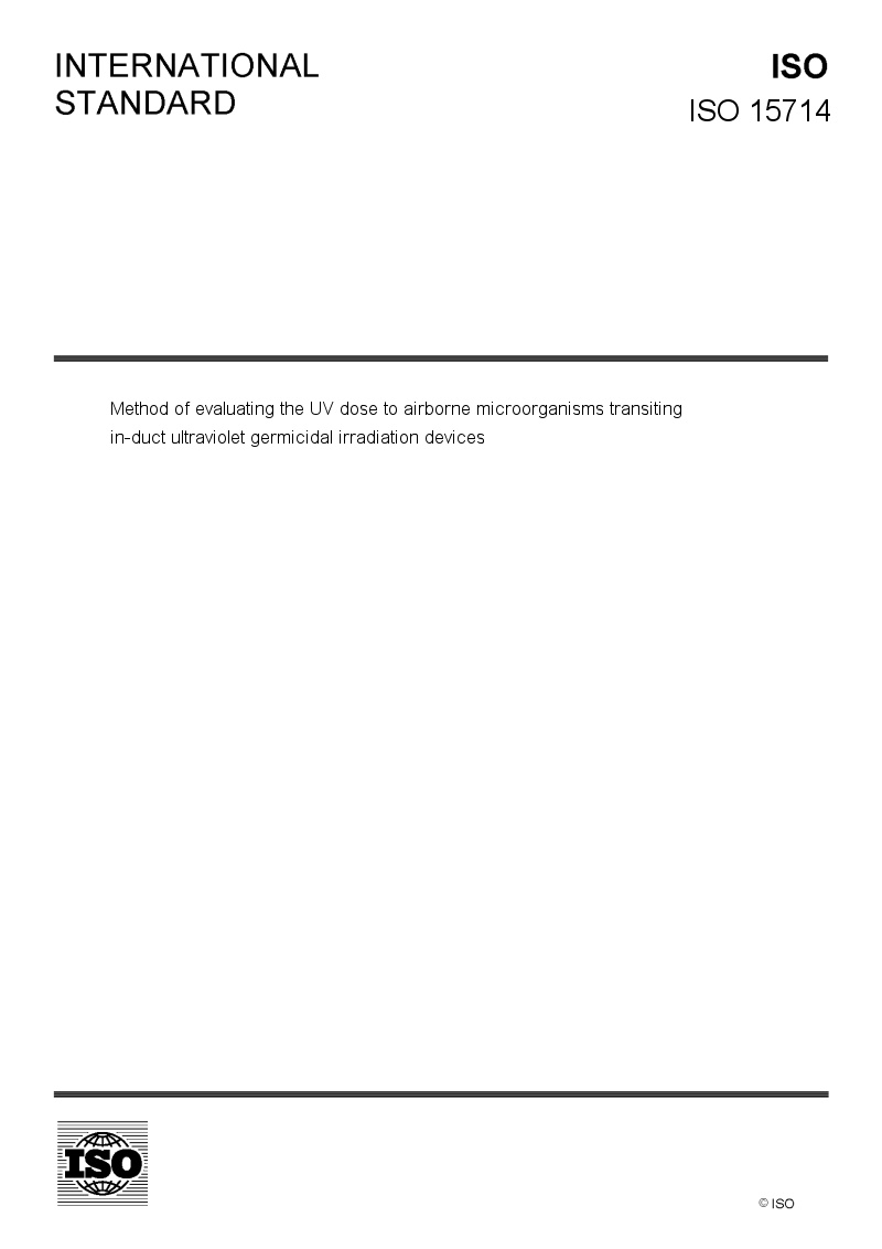 ISO 15714 - Technické normy