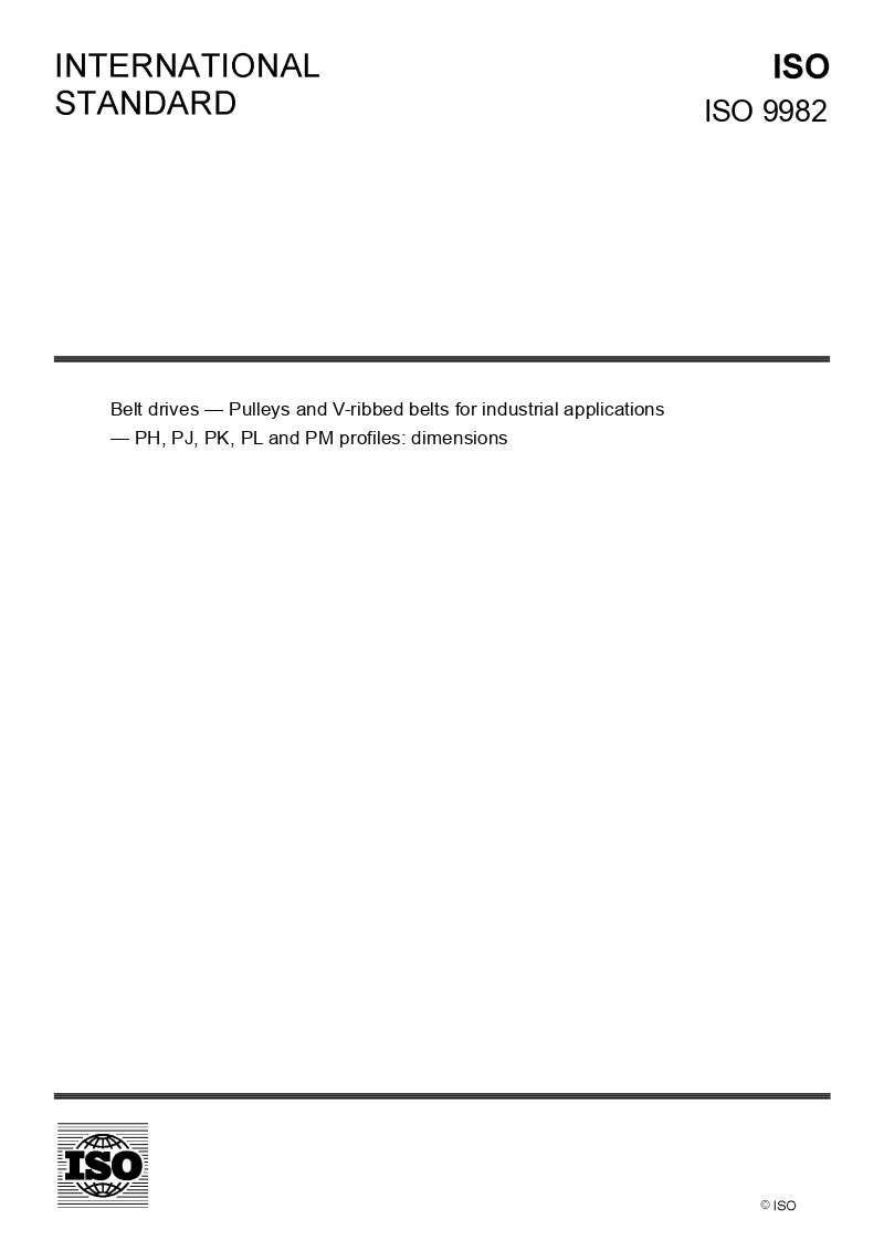 ISO 9982 - Technické normy