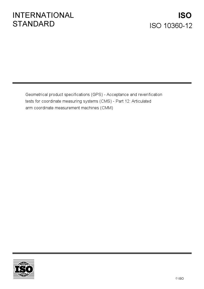 ISO 10360-12 - Technické normy