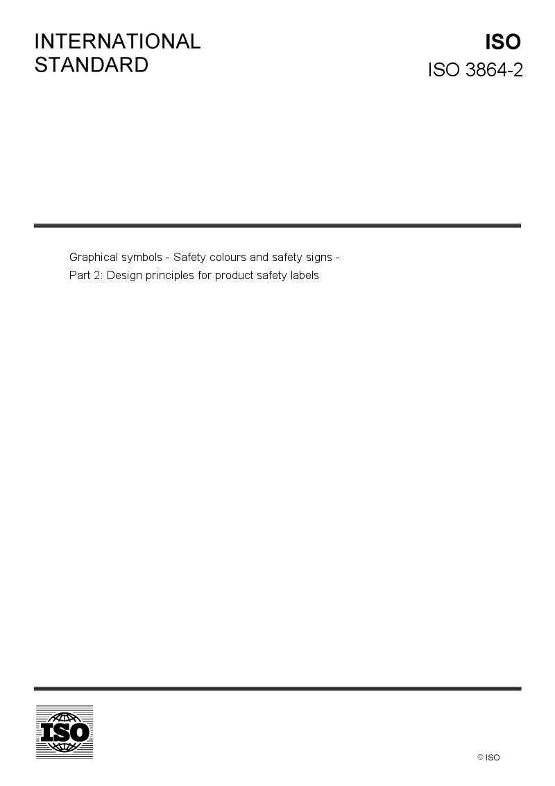 ISO 3864-2 - Technické normy